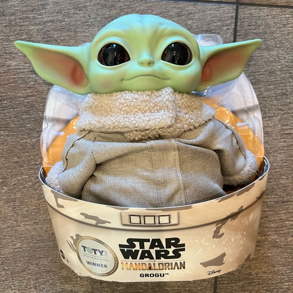 Mattel | Toys | Star Wars Mandalorian The Child 1 Plush Baby Yoda Doll By Mattel | Poshmark